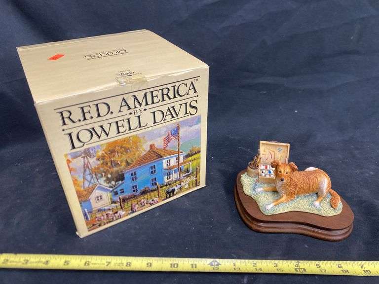 “TRIBUTE TO HOOKER” RFD AMERICA BY LOWELL DAVIS FIGURINE - Isabell Auction
