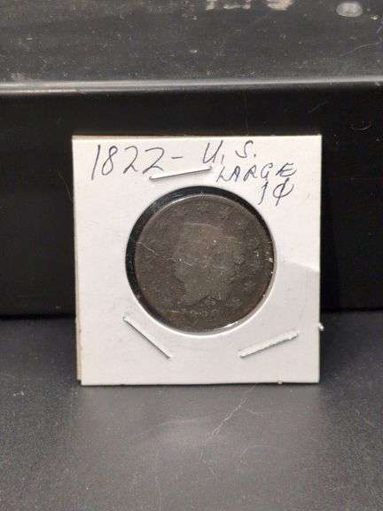 1822 U.S. LARGE CENT - Isabell Auction