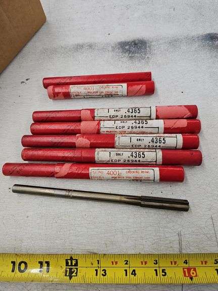 6 CT. 4365 REAMERS - Isabell Auction
