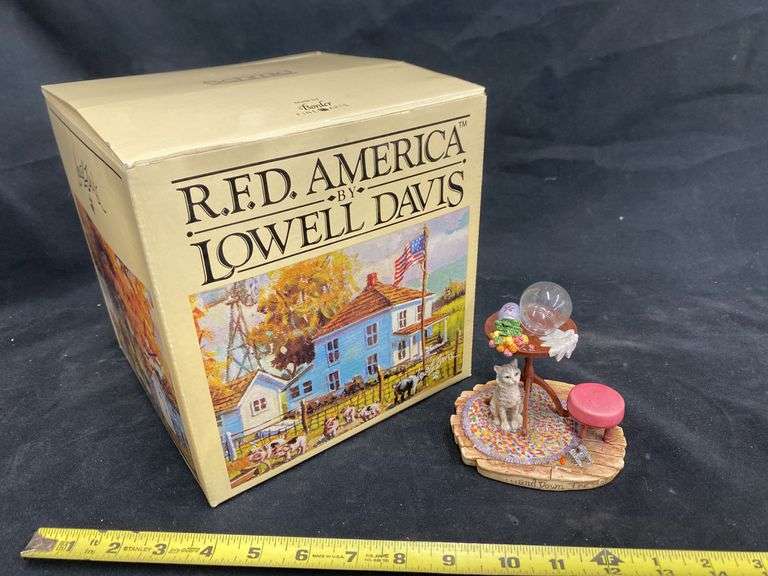 “AND DOWN WITH THE HATCH!” RFD AMERICA BY LOWELL DAVIS FIGURINE ...