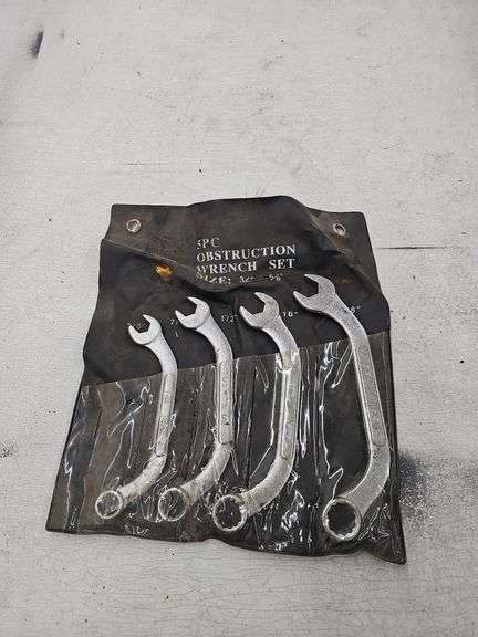 4 PC. OBSTRUCTION WRENCHES - Isabell Auction