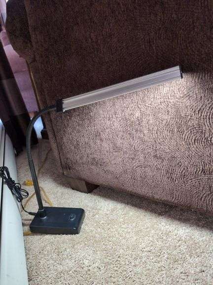 (O) FLEX NECK LED DESK LAMP - Isabell Auction