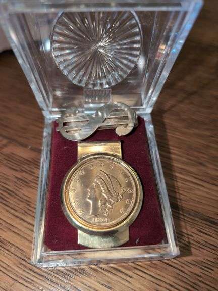 (HC) (2) MONEY CLIPS - Isabell Auction