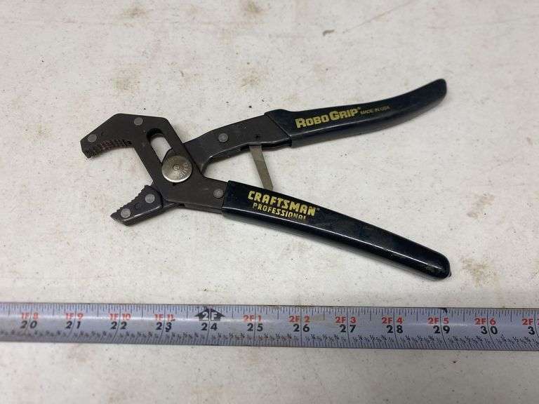 CRAFTSMAN ROBO GRIP PLIERS - Isabell Auction