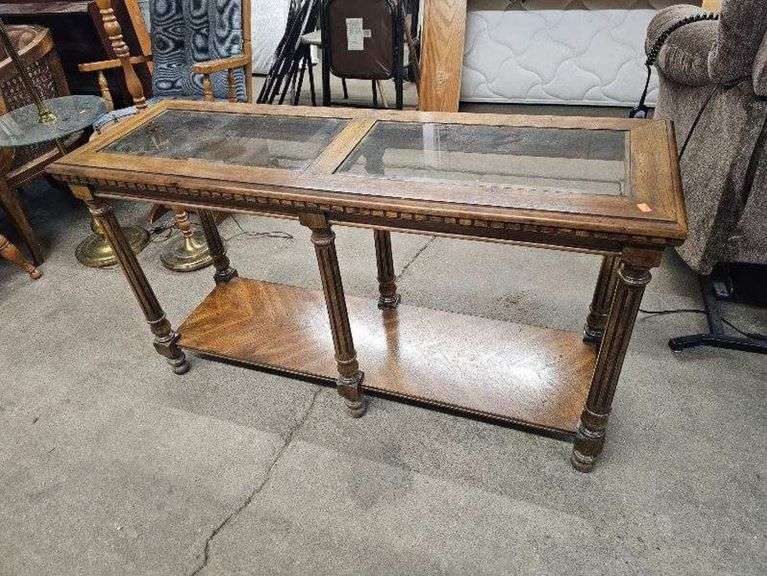 27T” x 4’L” HALL TABLE - Isabell Auction