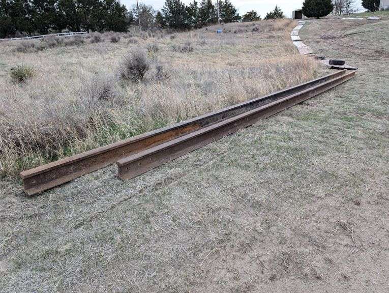 (OUT) 17-FT. & 20-FT. LONG STEEL RAILS - Isabell Auction