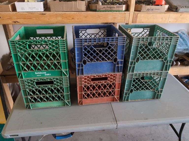 (S) (6) ASST'D CRATES - Isabell Auction