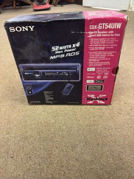 SONY CAR STEREO - Isabell Auction