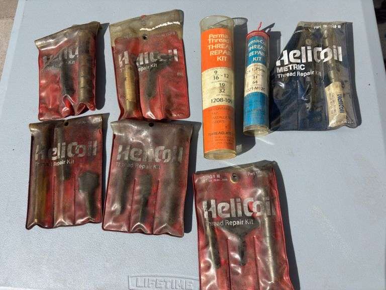 (S) ASSORTED THREAD REPAIR KITS - Isabell Auction