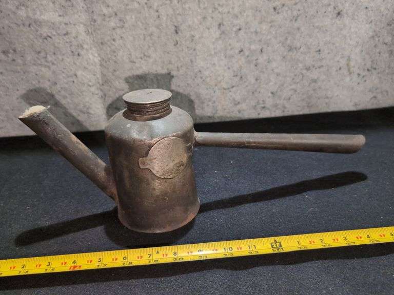 ANTIQUE EAGLE RAILROAD METAL TORCH LANTERN - Isabell Auction