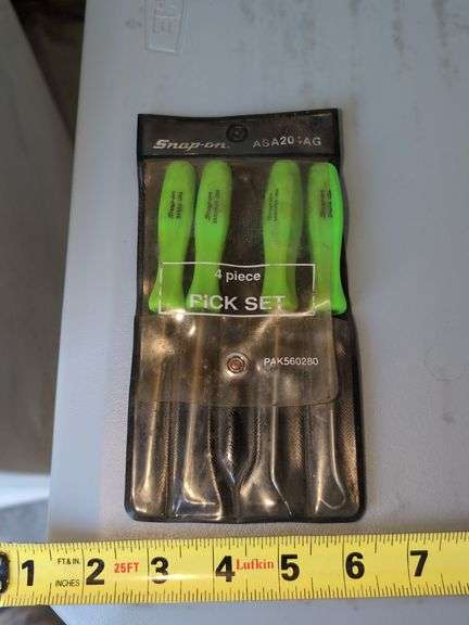 (S) SNAP-ON 4-PC. PICK SET - Isabell Auction