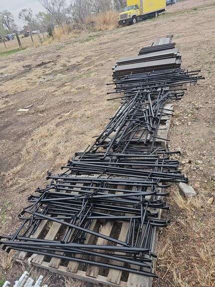 (N/O) 6 PALLETS OF COMM. BED FRAMES - Isabell Auction