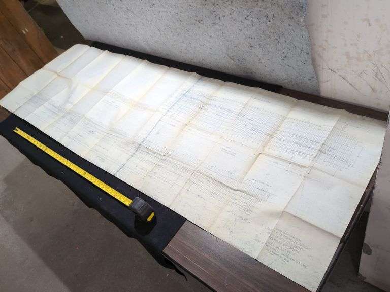 1969 UNION PACIFIC NO.20 TURNOUT LAYOUT PLAN - Isabell Auction