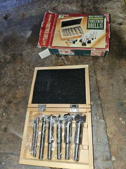 (SHOP) NEW 7 PC. FORSTNER BIT SET - Isabell Auction
