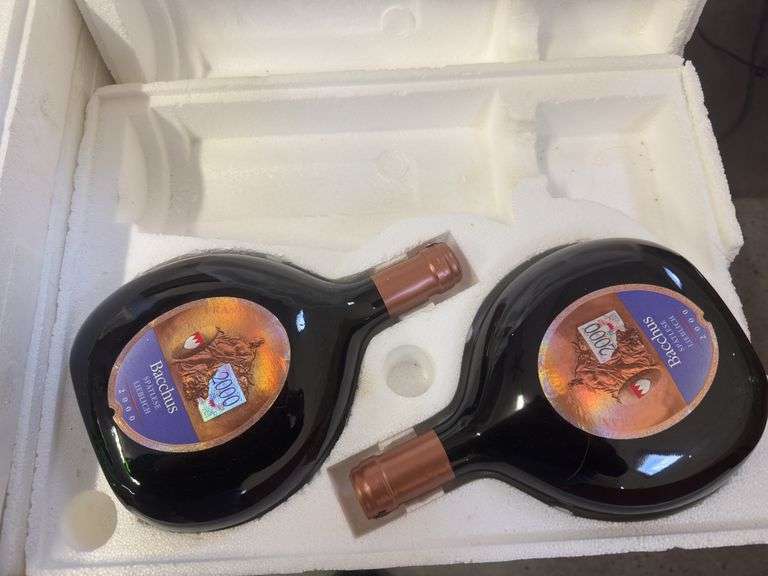 2-PC GERMAN COLLECTOR BOTTLES - Isabell Auction