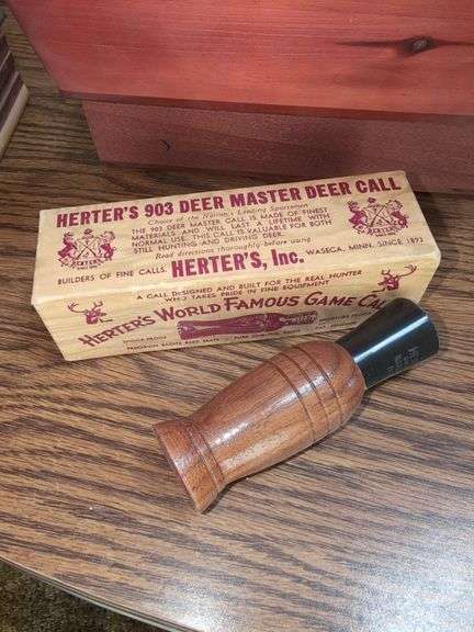 (DR) HERTER'S 903 DEER MASTER DEER CALL - Isabell Auction