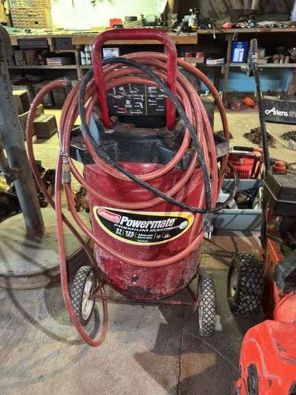 (SHOP) COLEMAN POWERMATE 27 GAL PREMIUM STAND UP AIR COMPRESSOR ...