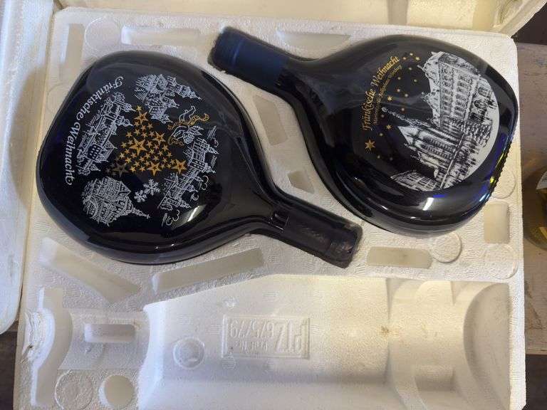 2-PC GERMAN COLLECTOR BOTTLES - Isabell Auction