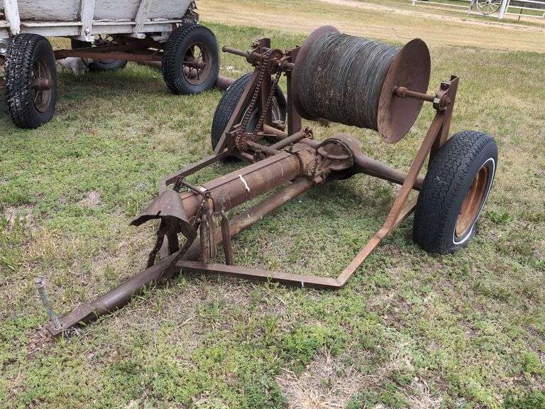 (OUT) PULL-TYPE PTO DRIVEN WIRE WINDER WITH WIRE - Isabell Auction