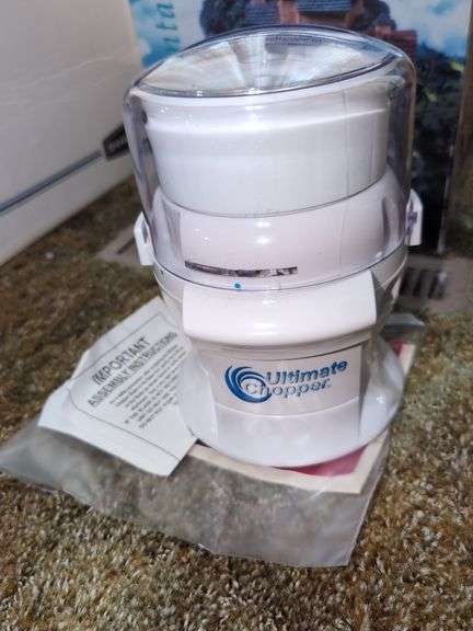 (DR) ULTIMATE CHOPPER ELEC. FOOD PROCESSOR - Isabell Auction