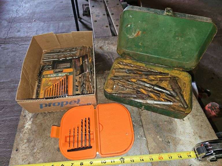 ASSORTED DRILL BITS - Isabell Auction