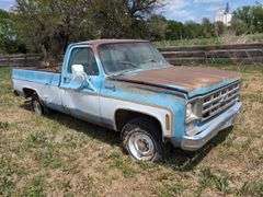 (OUT) 1977 CHEVROLET BONANZA 10 PICKUP (NON-RUNNING, HAS TITLE) (ODO ...