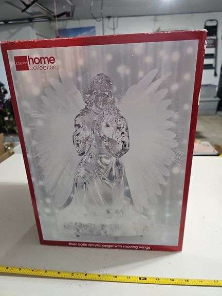 (G) HOME COLLECTIONS FIBER OPTIC ANGEL - Isabell Auction