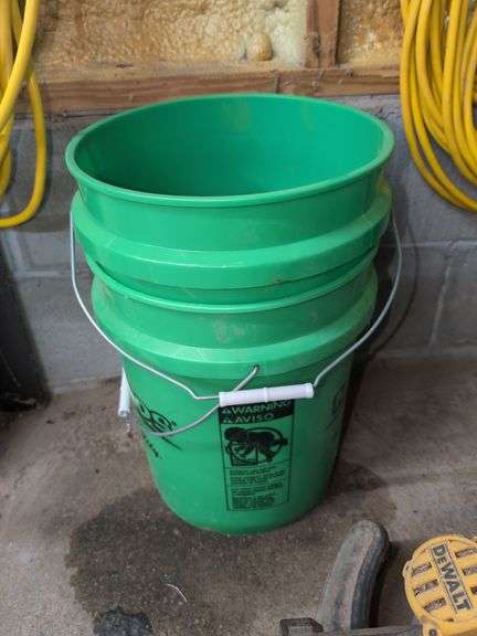 (EG) (2) 5-GALLON BUCKETS - Isabell Auction