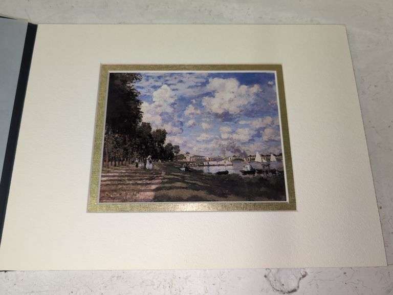 "THE MARINA AT ARGENTEUIL" BY CLAUDE MONET (GEORGE REINMILLER ...