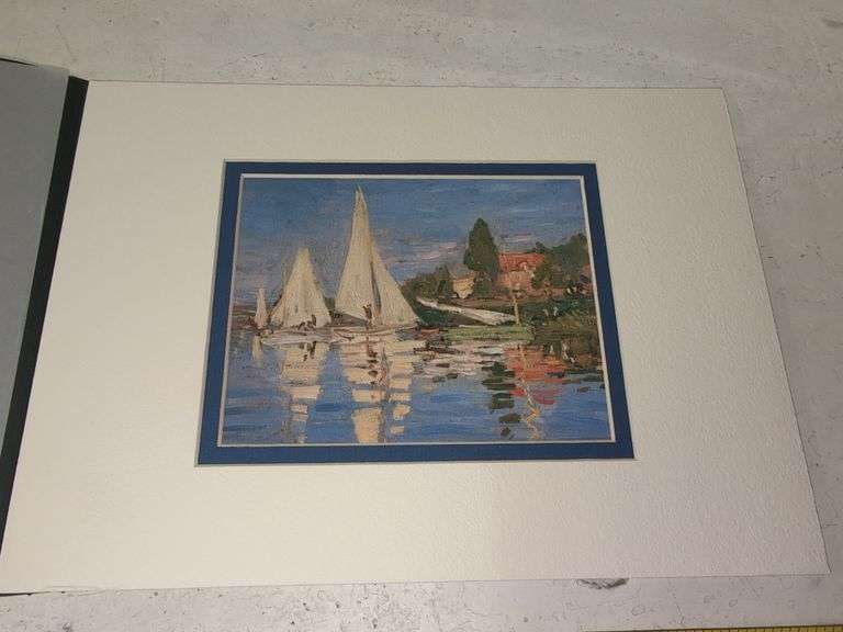 "REGATTA AT ARGENTEUIL" BY CLAUDE MONET (GEORGE REINMILLER COLLECTION ...