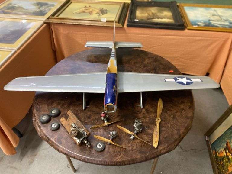 49” GAS POWERED MODEL PLANE/PARTS - Isabell Auction