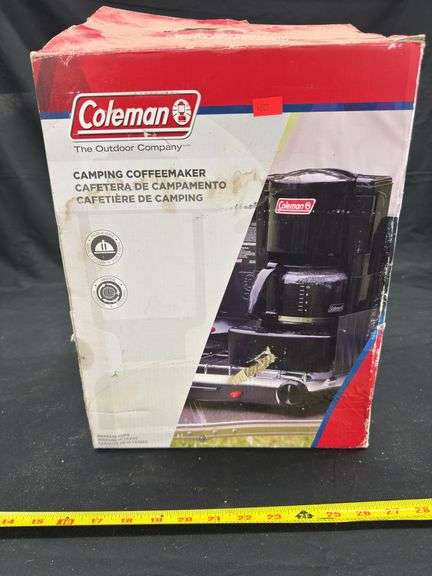 COLEMAN CAMPING COFFEE MAKER - Isabell Auction