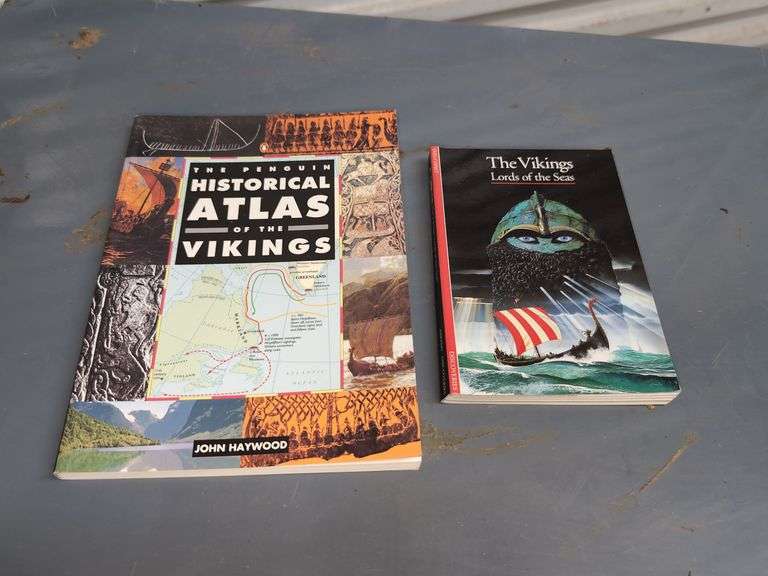 (EG) HISTORICAL ATLAS OF THE VIKINGS & THE VIKINGS LORDS OF THE SEAS ...