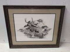 SIGNED "THE MASTER" BY D. NOEL SMITH PRINT IN FRAME (20" X 24") (354/ ...