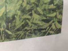 "THE BATTLE OF CHIPPEWA" BY A. CHARLES MCBARRON U.S. ARMY IN ACTION PRINT IN FRAME (21½" X 25½ ...