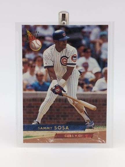 1993 FLEER SAMMY SOSA CARD - Isabell Auction