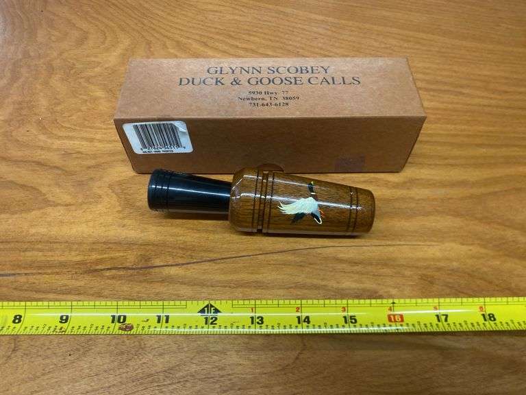 GLYNN SCOBEY PLASTIC REED DUCK CALL - Isabell Auction