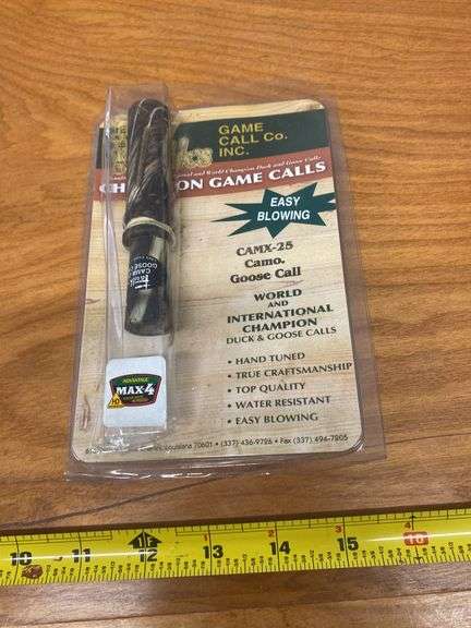 FAULKS CHAMPION GOOSE CALL - Isabell Auction