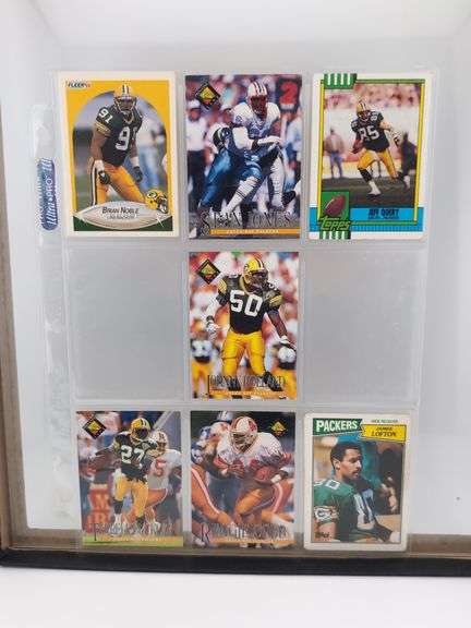 (7) ASST'D GREEN BAY PACKERS FOOTBALL CARDS - Isabell Auction