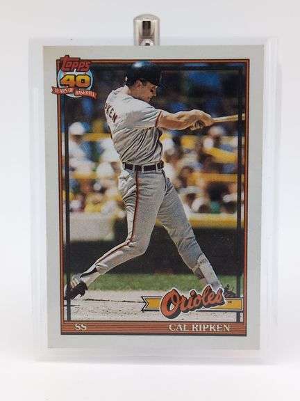 1991 TOPPS CAL RIPKEN CARD - Isabell Auction