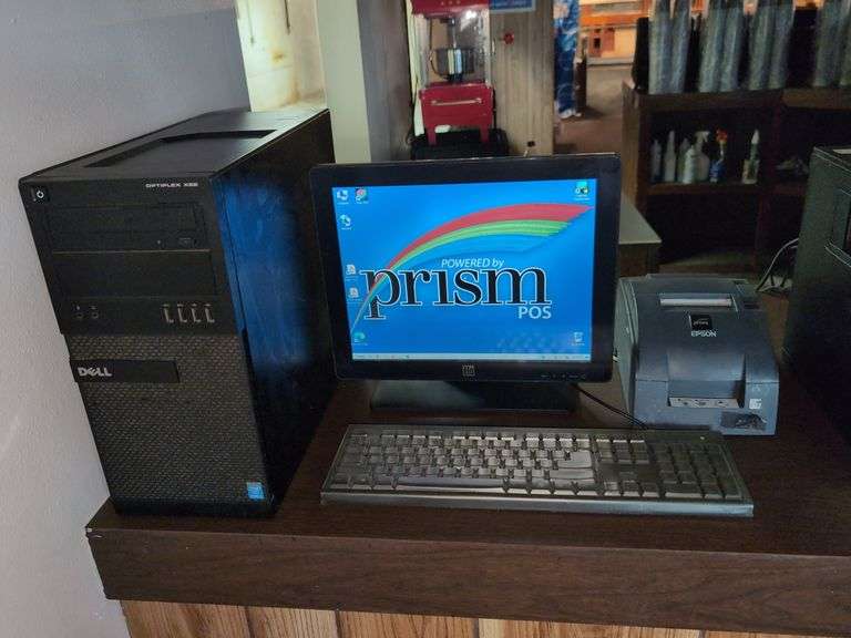 DELL OPTIEX XE2 TOUCHSCREEN POS COMPUTER WITH RECEIPT PRINTER - Isabell ...
