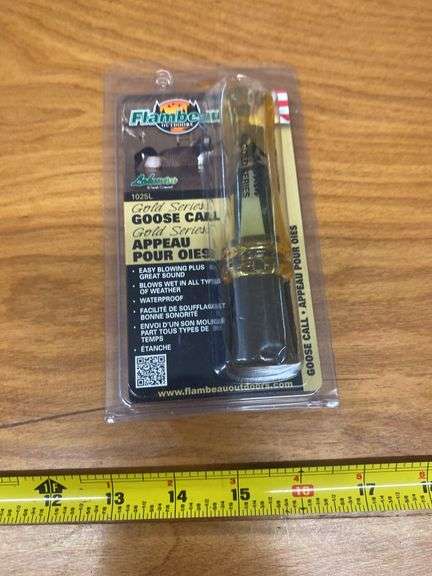 FLAMBEAU LOHMAN GOLD SERIES GOOSE CALL - Isabell Auction
