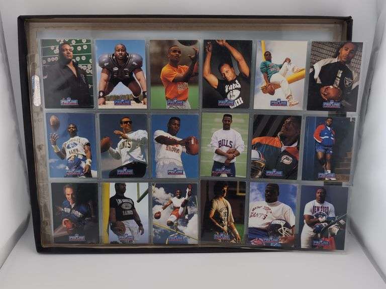 (18) ASST'D 1991 NFL PRO LINE FOOTBALL CARDS - Isabell Auction