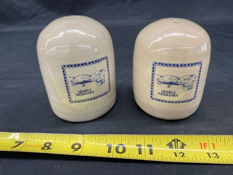 SENECA, NEBRASKA SALT AND PEPPER SHAKERS - Isabell Auction