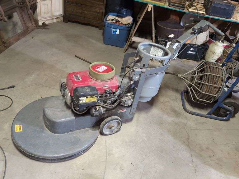 EASY BUFF 13-HP PROPANE GAS 27" WALK BEHIND FLOOR BUFFER - Isabell Auction
