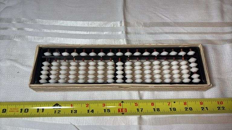 (K) VINTAGE ABACUS - Isabell Auction