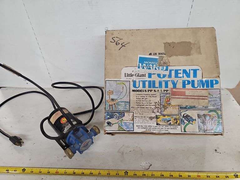 LITTLE GIANT UTILITY PUMP - Isabell Auction