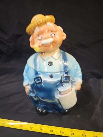OLD MAN COOKIE JAR - Isabell Auction