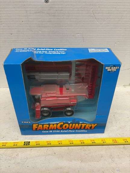 ERTL FARM COUNTRY CASE IH 2166 AXIAL FLOW COMBINE - Isabell Auction