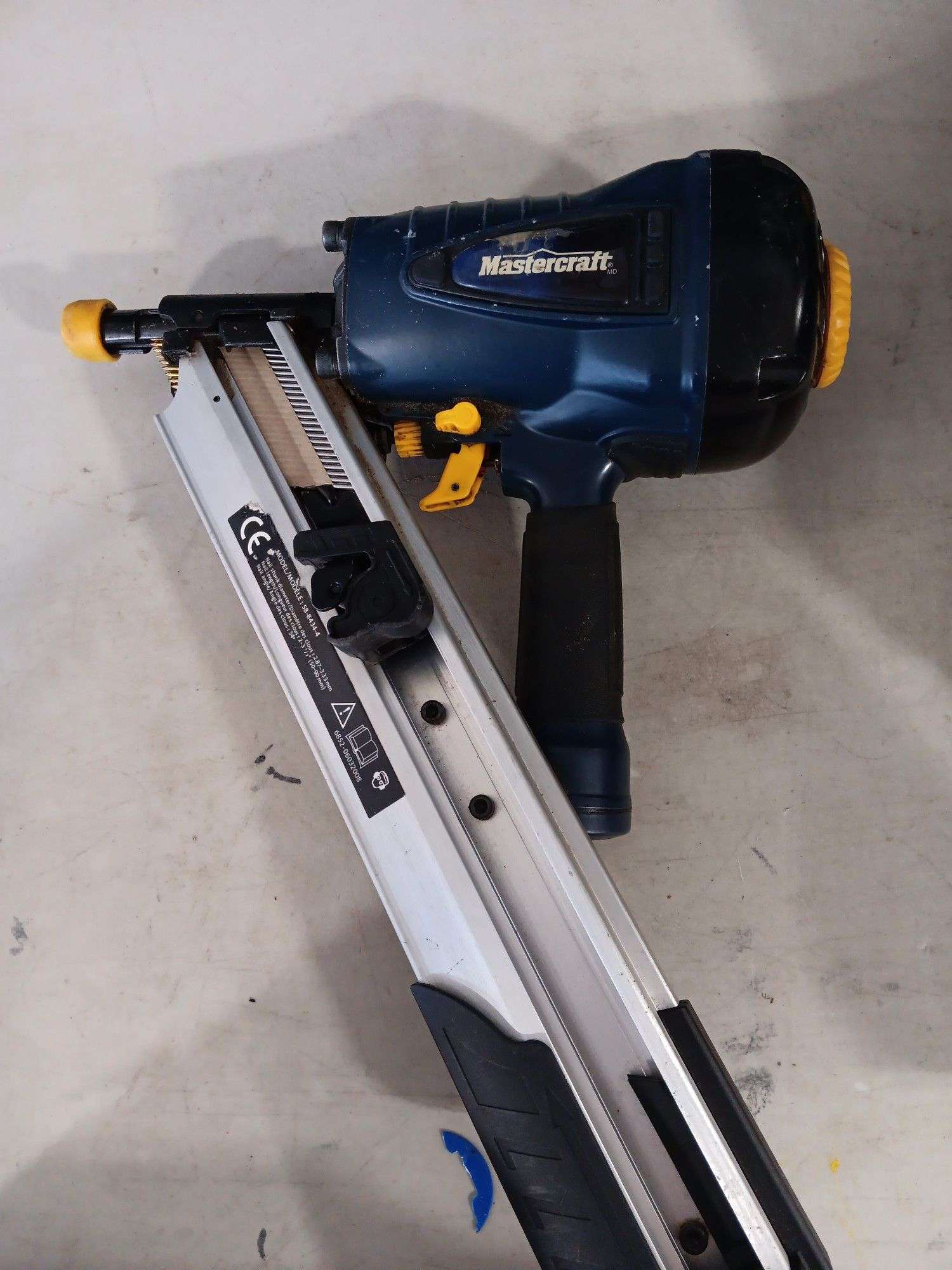 Mastercraft framing nailer store